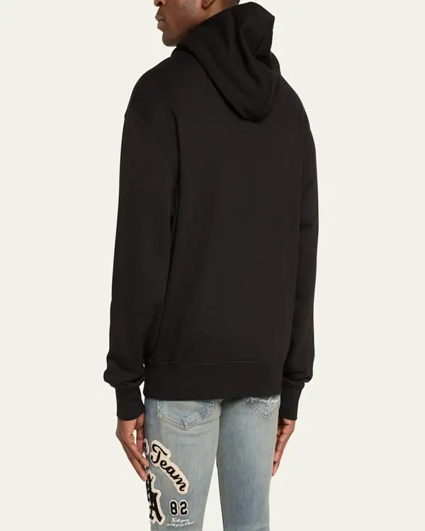 Amiri Staggered Logo Hoodie