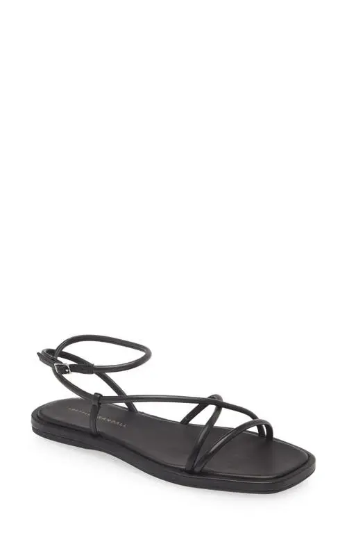 LOEFFLER RANDALL Noor Ankle Strap Sandal - Black