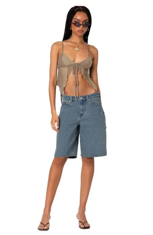 EDIKTED Patchwork Lace Camisole