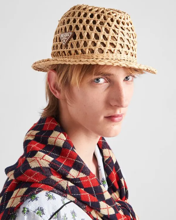 Prada Crochet Fedora