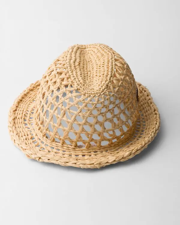 Prada Crochet Fedora