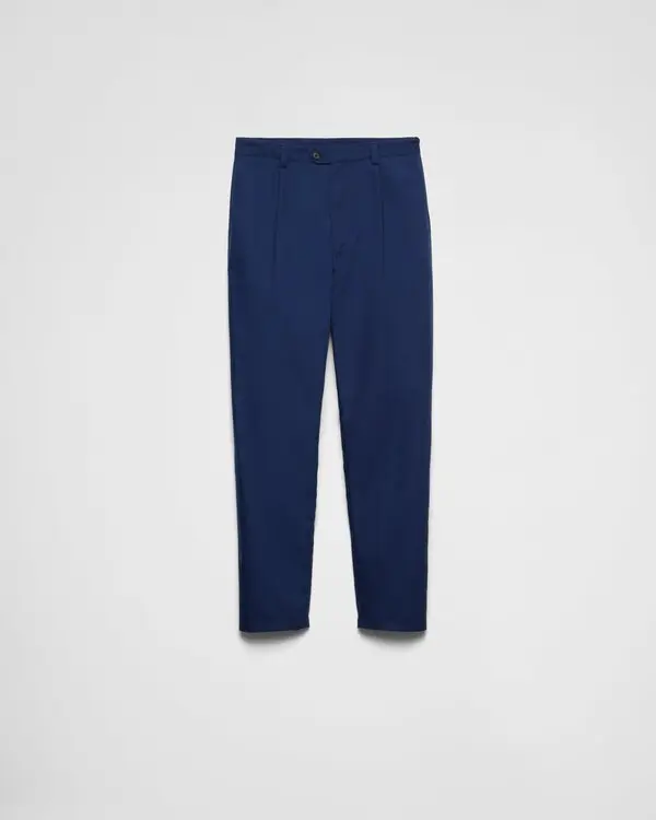 Prada Poplin Pants - Baltic Blue