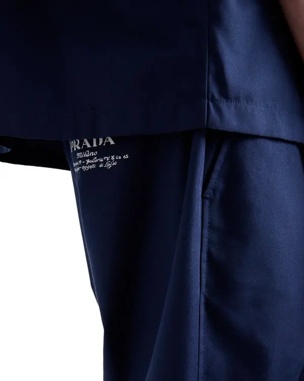 Prada Poplin Pants