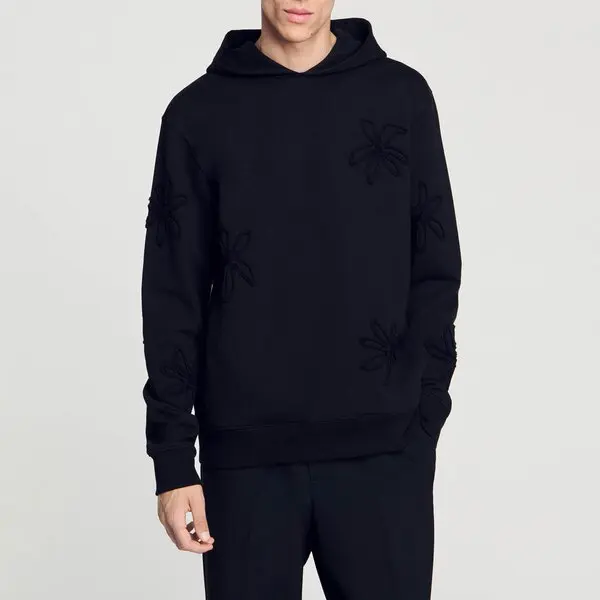 Sandro Floral Hoodie