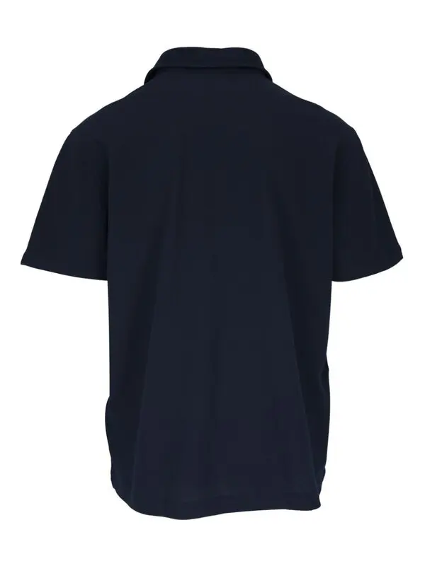 Brioni Classic Short-sleeved Polo Shirt - Blue