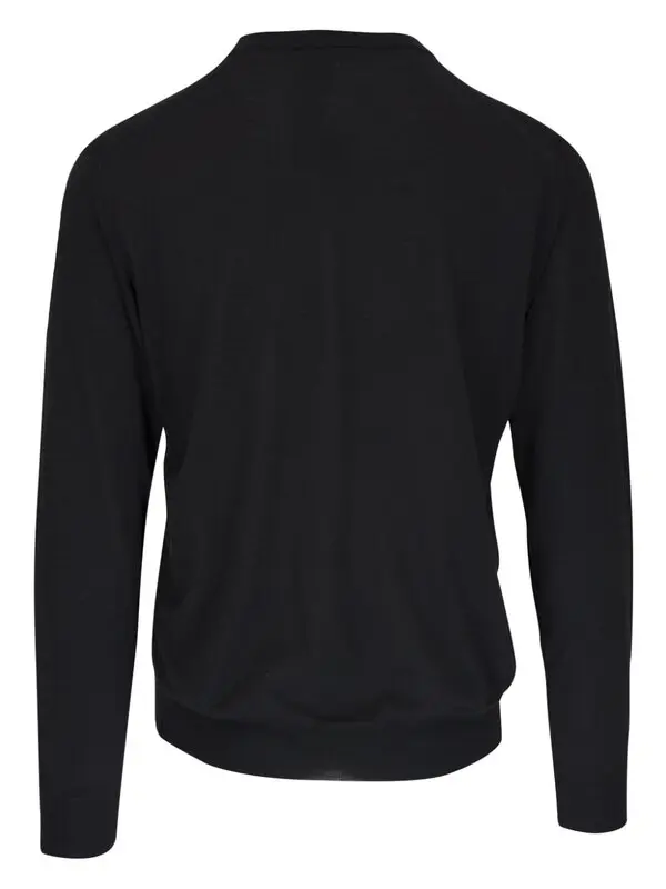 Brioni Round-neck Knit Jumper - Black