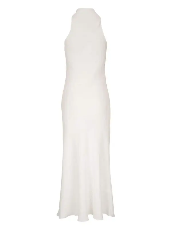 PETER COHEN V-neck Sleeveless Maxi Dress
