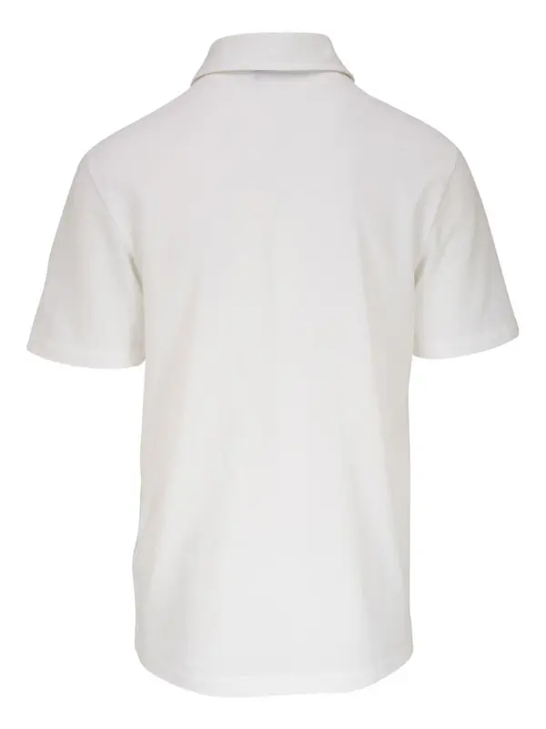 Brioni Cotton Polo Shirt - White
