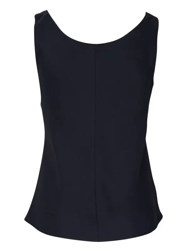 PETER COHEN Silk Tank Top - Blue