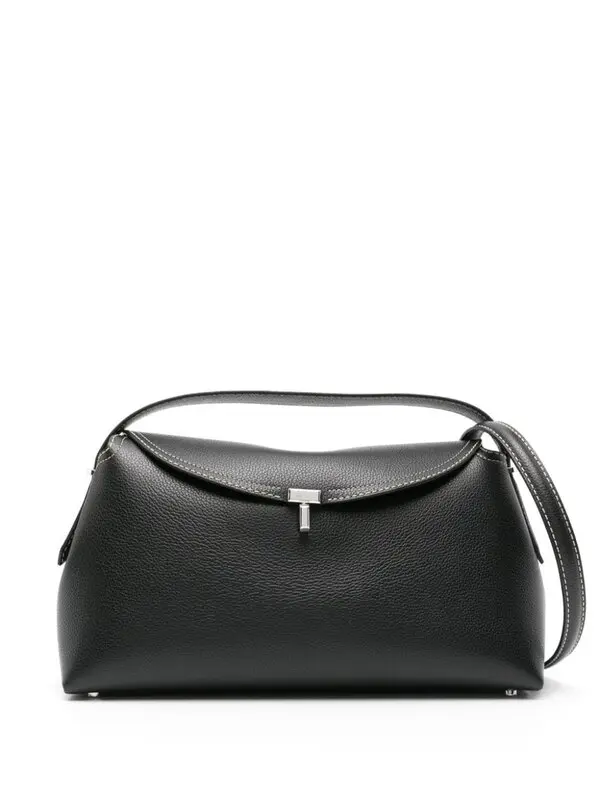 TOTEME T-lock Leather Shoulder Bag