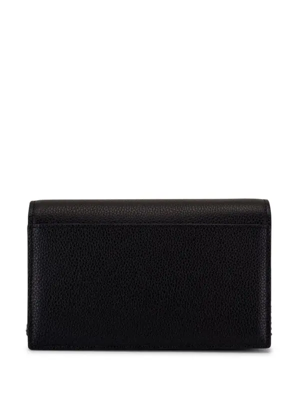 Akris Anouk Leather Clutch - Black