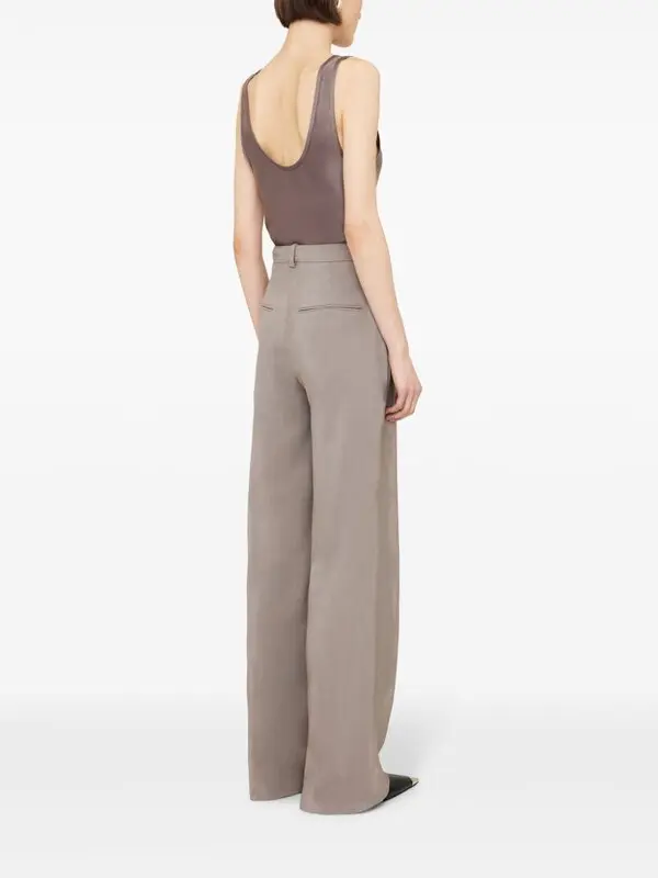 ANINE BING Dolan Wide-leg Trousers