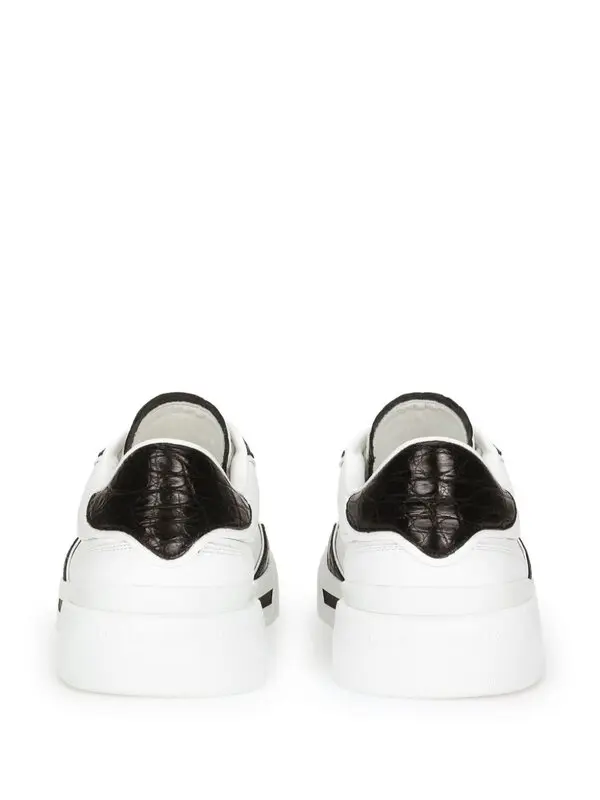 Dolce & Gabbana Roma Panelled Sneakers - White