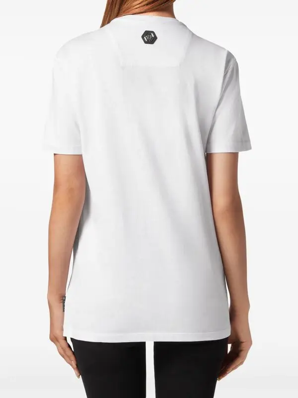 Philipp Plein Tattoo Motif T-shirt - White