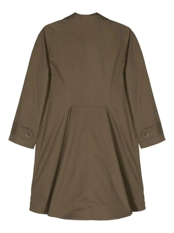Viktor & Rolf Godet Canvas Trench Coat - Brown