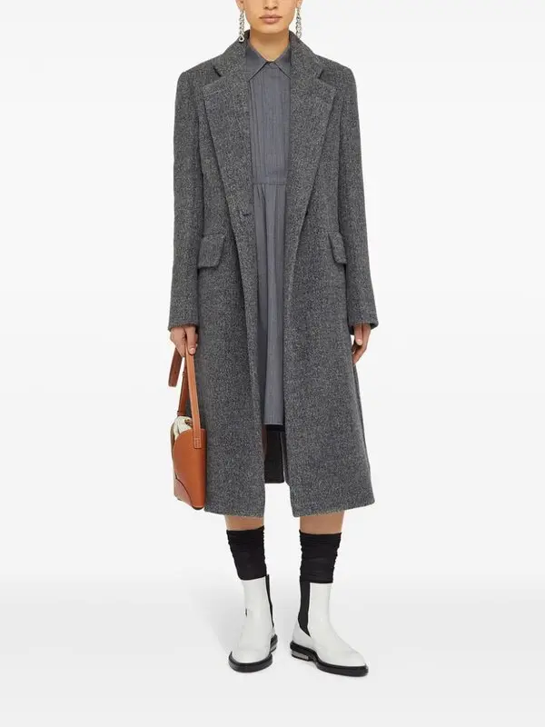 JIL SANDER Notched-lapel Tailored Coat