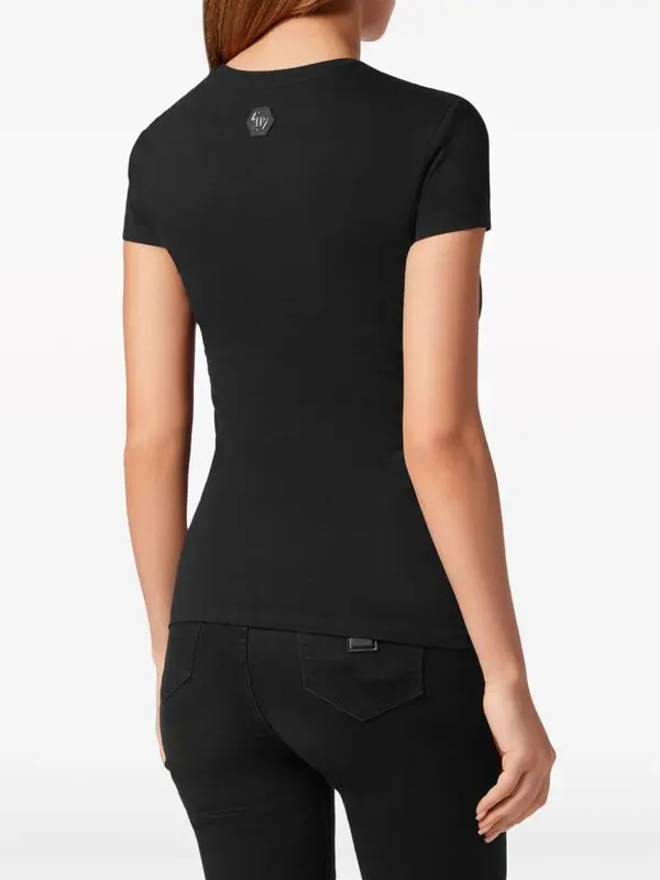 Philipp Plein Cotton Jersey T-shirt - Black
