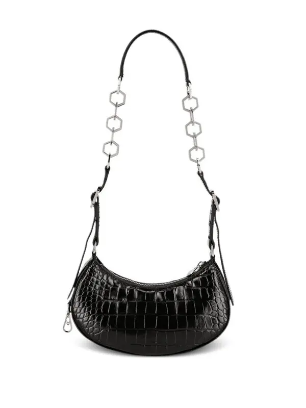Philipp Plein Leather Shoulder Bag