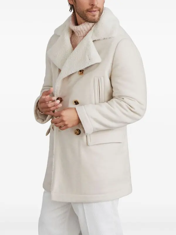 Brunello Cucinelli Double-breasted Wool Coat