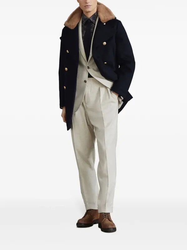 Brunello Cucinelli Double-breasted Cashmere Coat