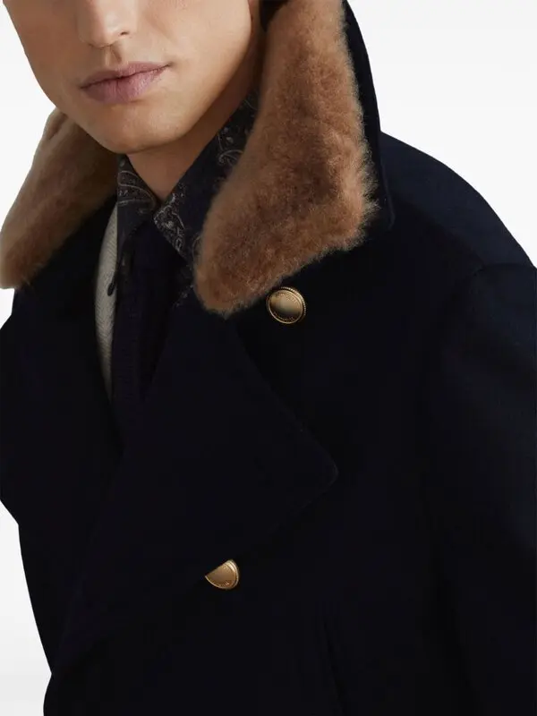 Brunello Cucinelli Double-breasted Cashmere Coat