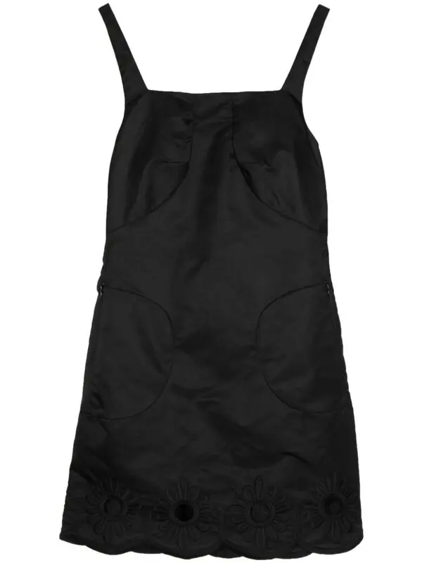 Tibi Daisy Broderie-anglaise Minidress