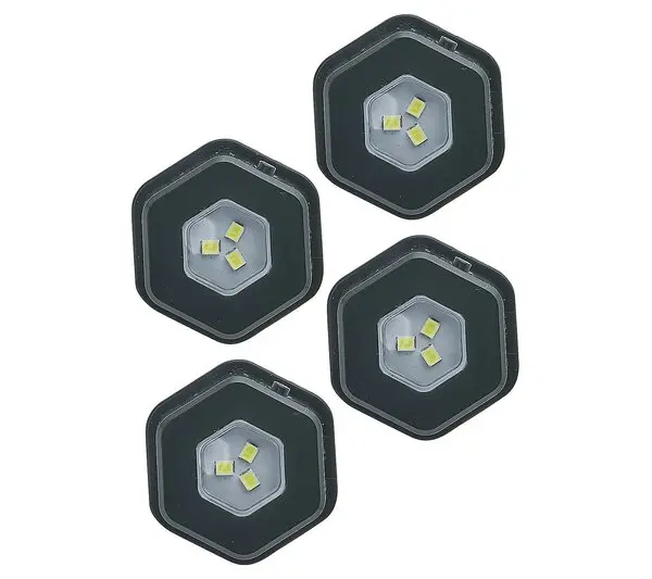 LITEZALL Hexagon Puck Light 8-pack