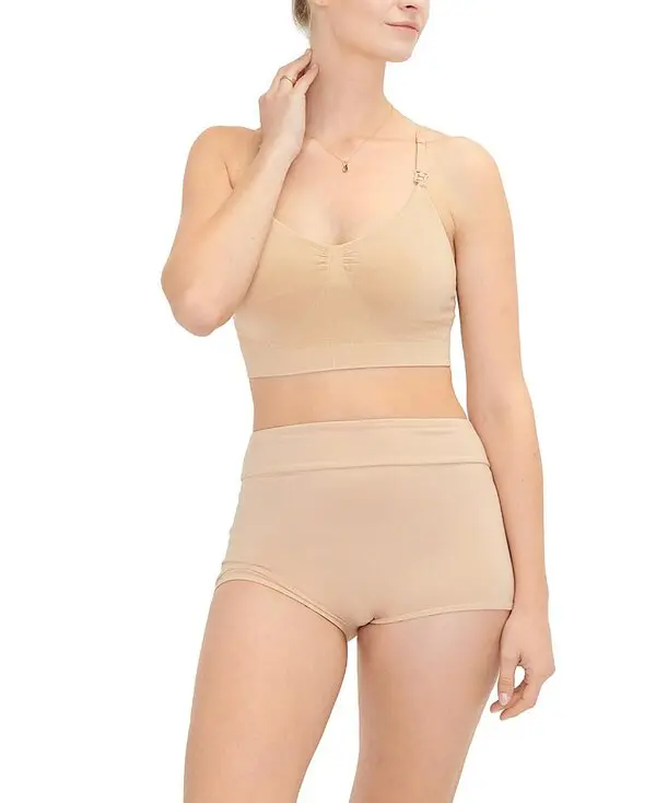 Hatch Collection The Essential Maternity Wireless Pumping And Nursing Bra - Sand