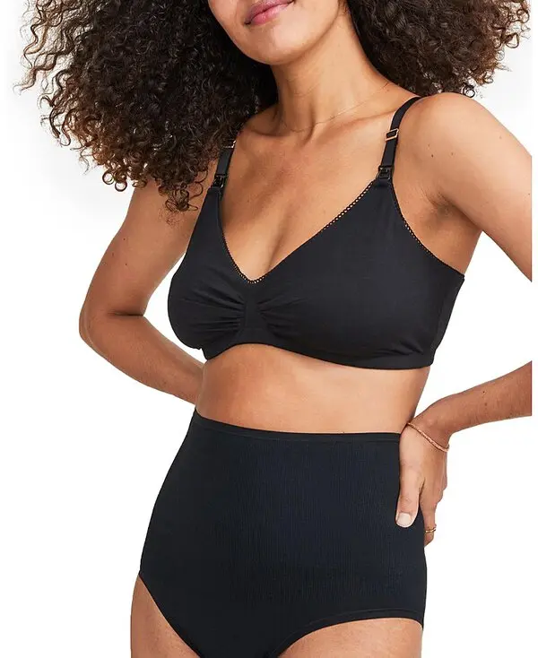 Hatch Collection The Everyday Nursing Maternity Wireless Bra - Black