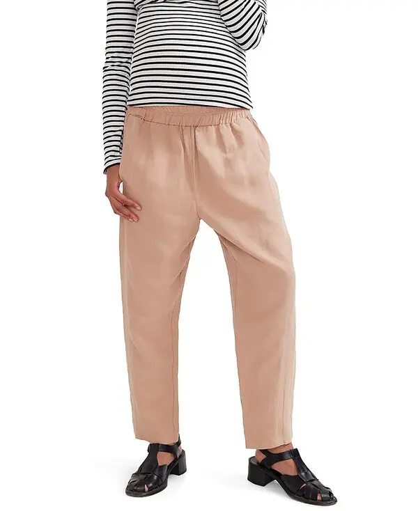 Hatch Collection Asher Maternity Pant - Sandstone