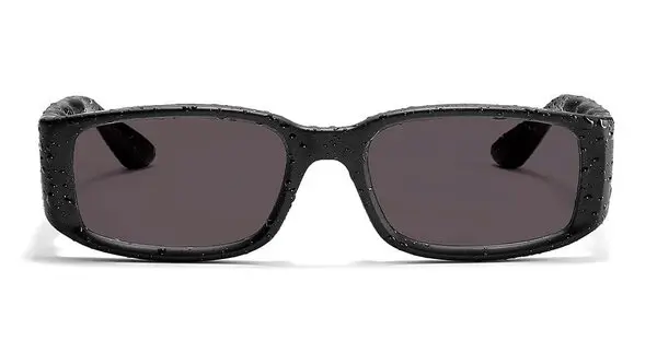 JUNK PLASTIC REHAB Full Rim Sunglasses - Black