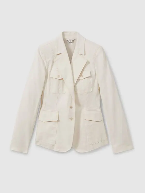 Paige Romona Denim Blazer