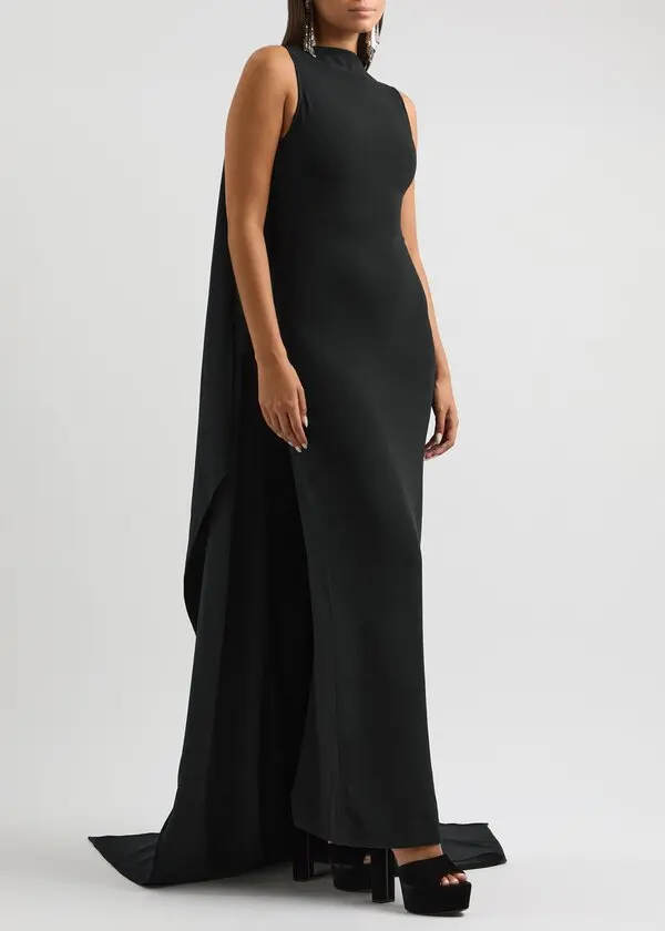 Solace London Kaila Cape Gown