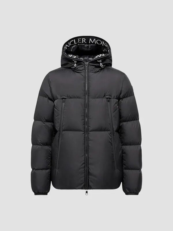 Moncler Montcla Logo Hooded Down Jacket