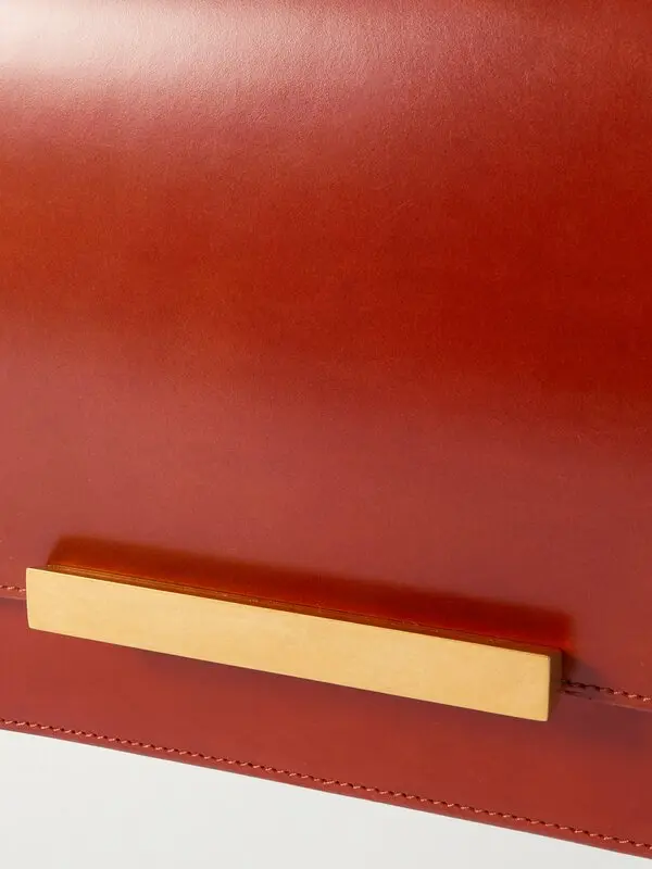 Khaite Bridget Leather Shoulder Bag