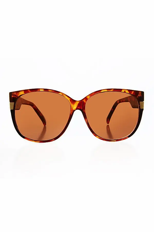 SUNGLASS MUSEUM Vintage Frieda Sunglasses - Tortoise