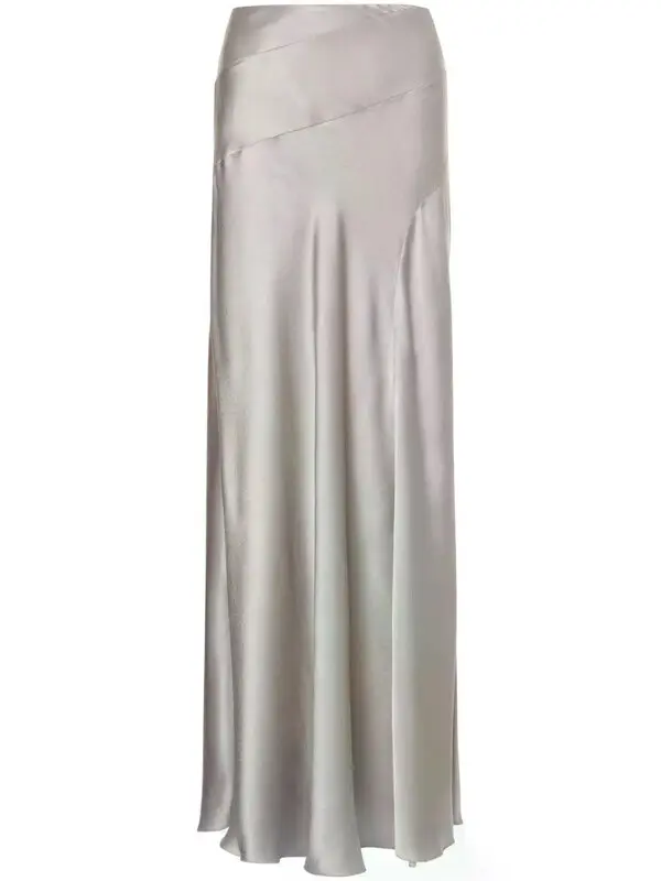 Alberta Ferretti Fluted Maxi Skirt