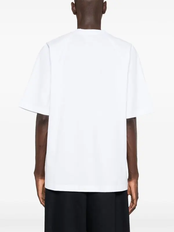 Jacquemus Le Typo Logo-print T-shirt - White