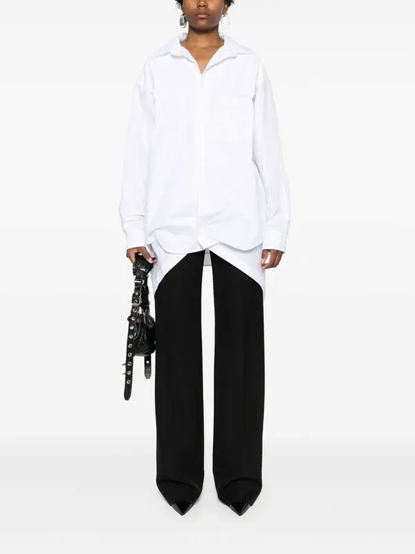 Balenciaga Straight-leg Wool Trousers
