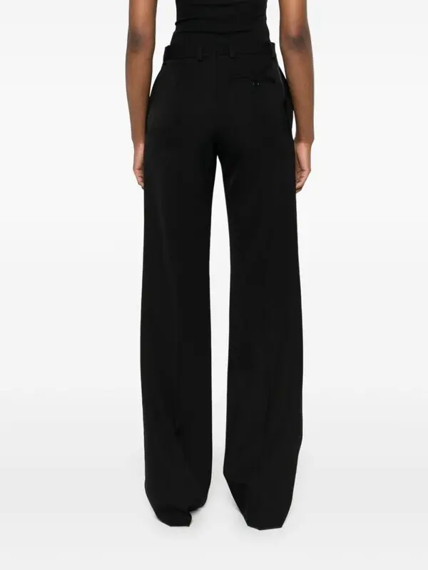 Balenciaga Straight-leg Wool Trousers