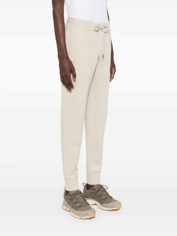Moncler Stripe-detail Logo-appliqué Track Pants
