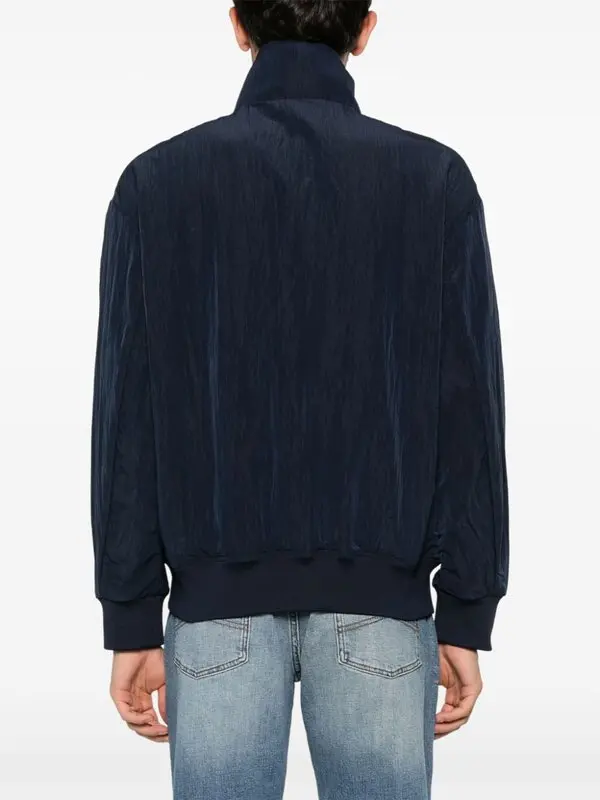 Armani Exchange Textured Zipped Jacket
