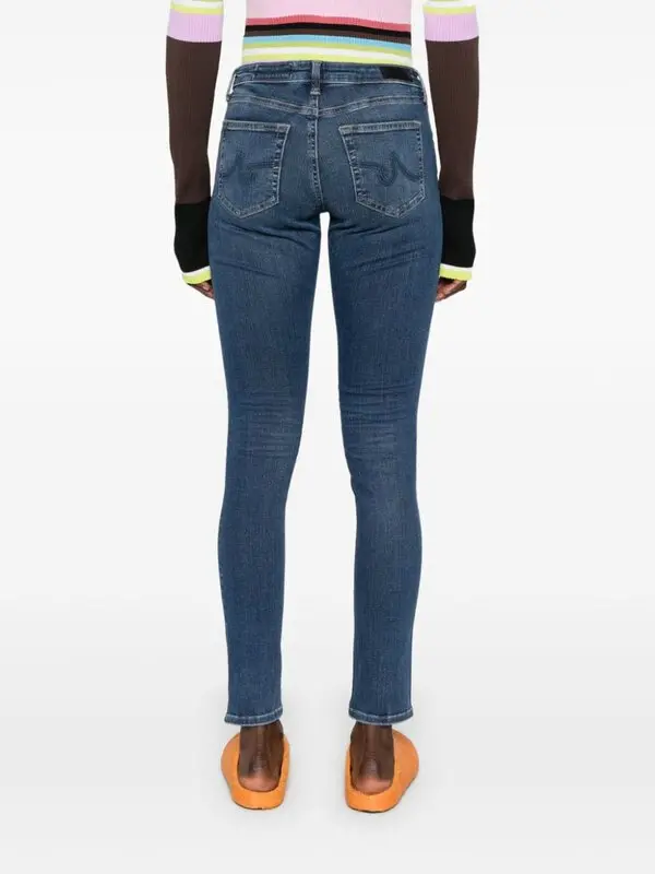 Ag Low-rise Super-skinny Jeans