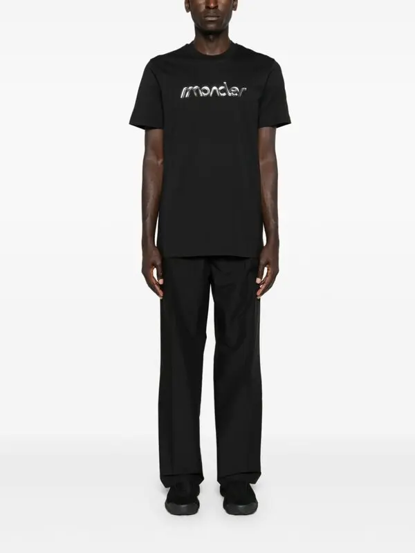 Moncler Raised-logo Cotton T-shirt