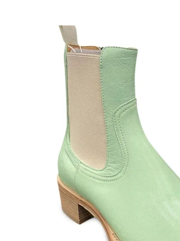 ankle boots neon green cowboy boots