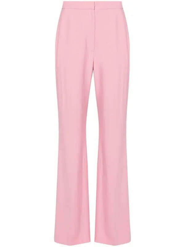 Alexander McQueen Flared Tailored Trousers - Pink
