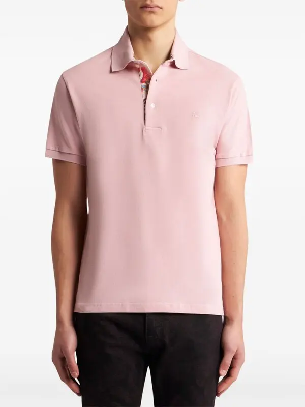 Etro Pegaso Embroidery Polo Shirt