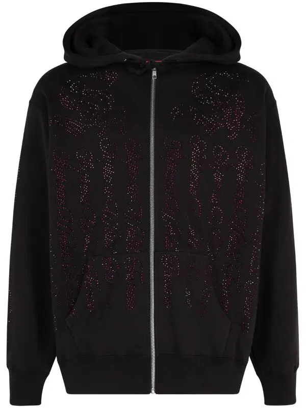 Supreme Crystal-embellished Hoodie