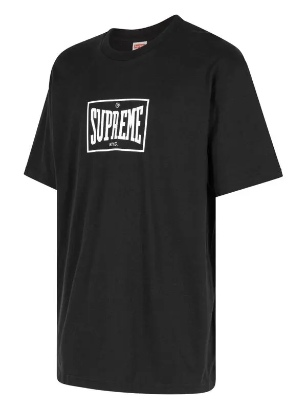 Supreme Warm Up Cotton T-shirt - Black
