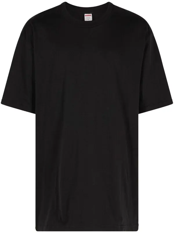 Supreme Paint Cotton T-shirt - Black